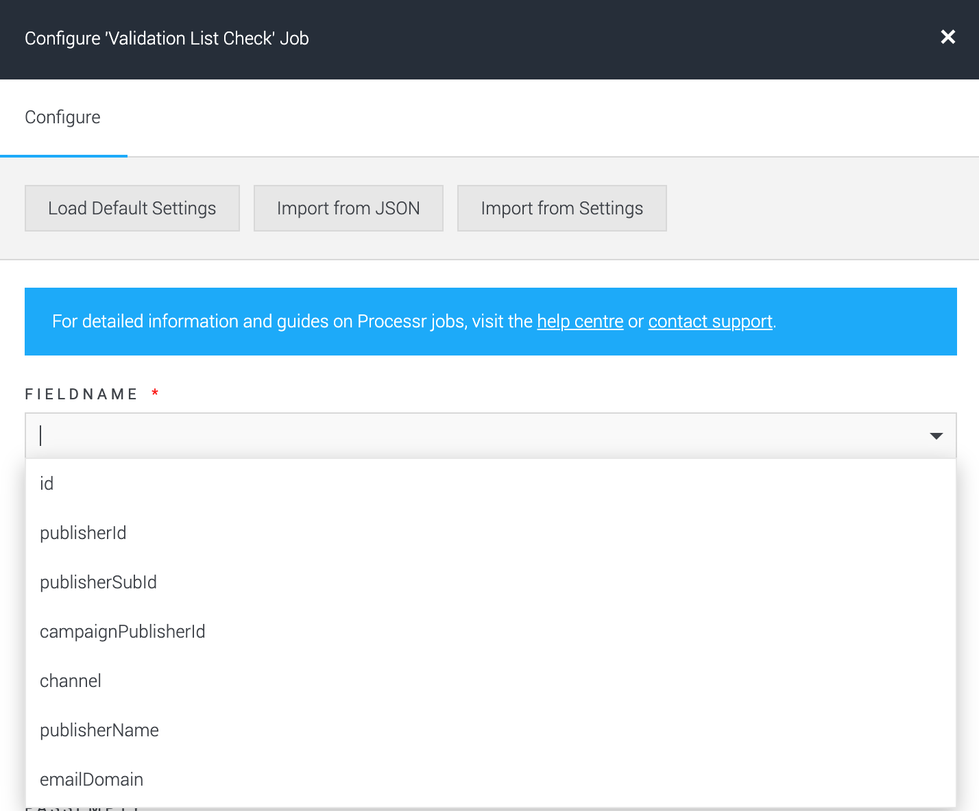 Validation/Suppression Lists – Convertr Help Centre