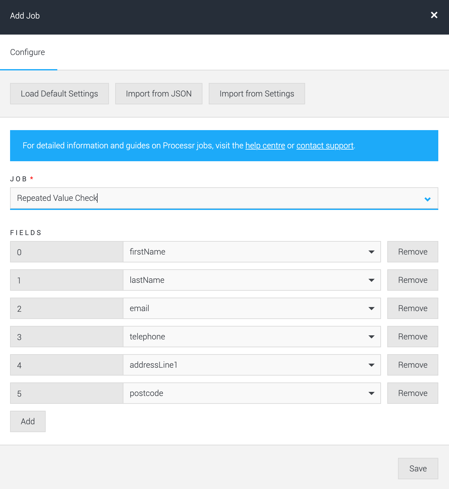 Repeated Value Check – Convertr Help Centre