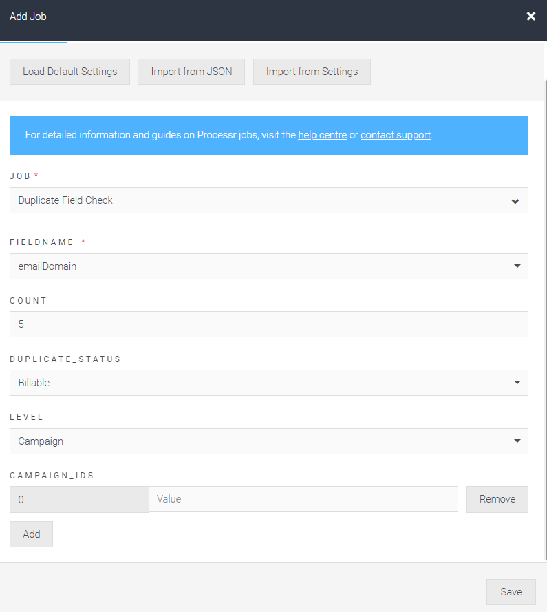 Duplicate Field Check – Convertr Help Centre