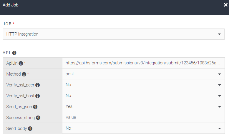 HTTP Integration Examples: Hubspot Forms – Convertr Help Centre