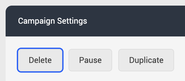 Deleting a Campaign – Convertr Help Centre