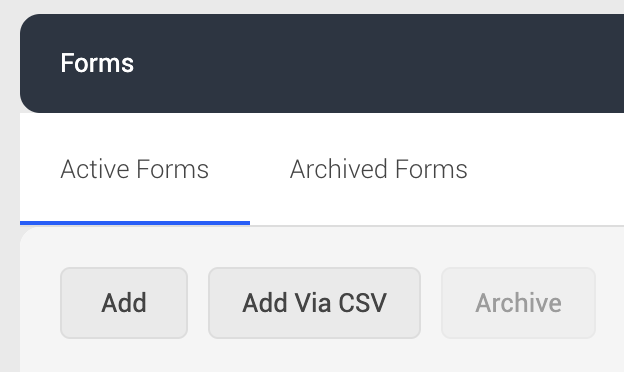 Importing a Form - Global Forms – Convertr Help Centre