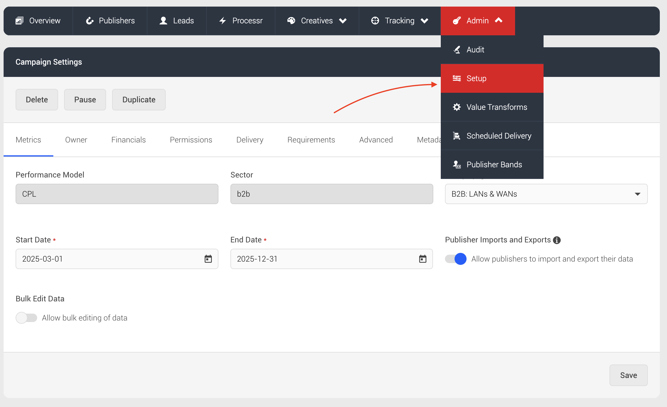 Extending Campaign Durations – Convertr Help Centre