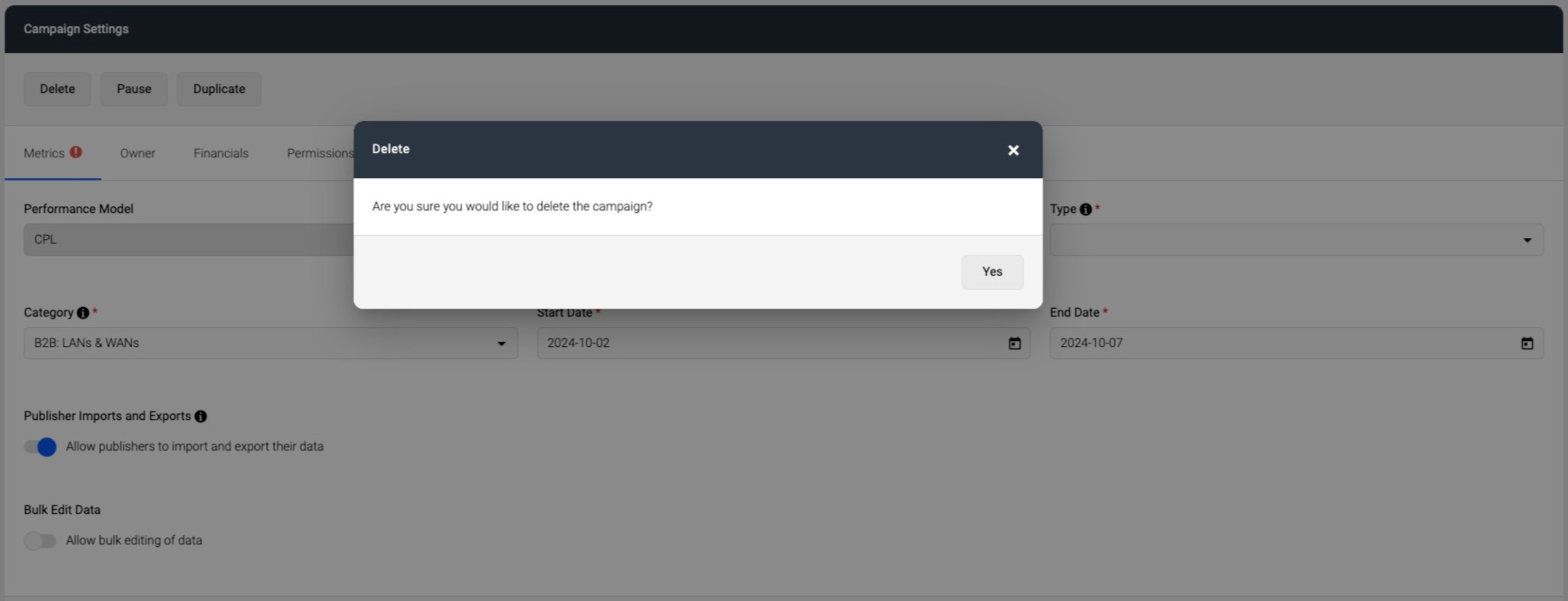 Campaign Admin Overview – Convertr Help Centre