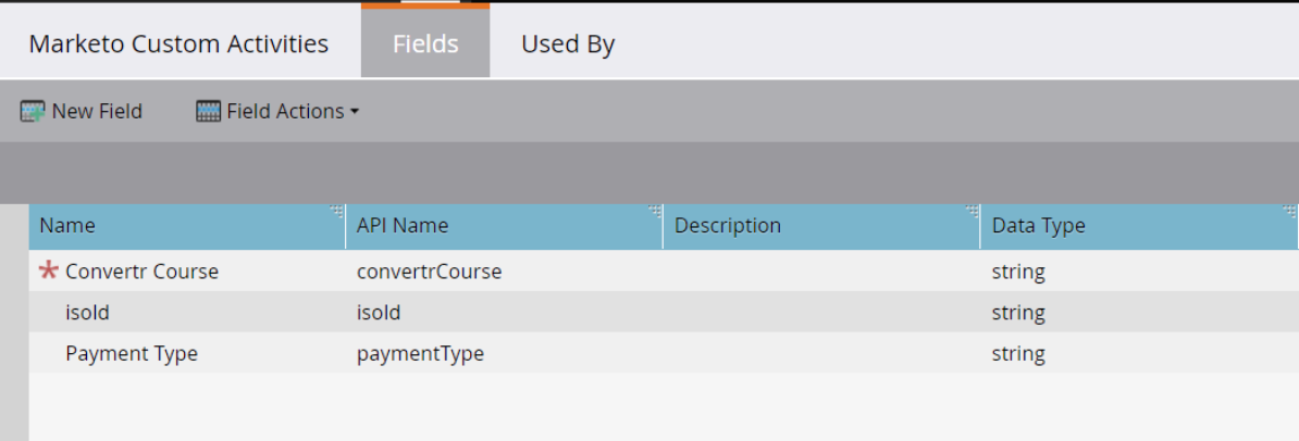Integrating With Marketo - Custom Data Objects and Activities – Convertr Help Centre