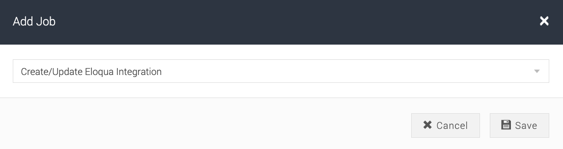 The Create/Update Eloqua Integration Job – Convertr Help Centre