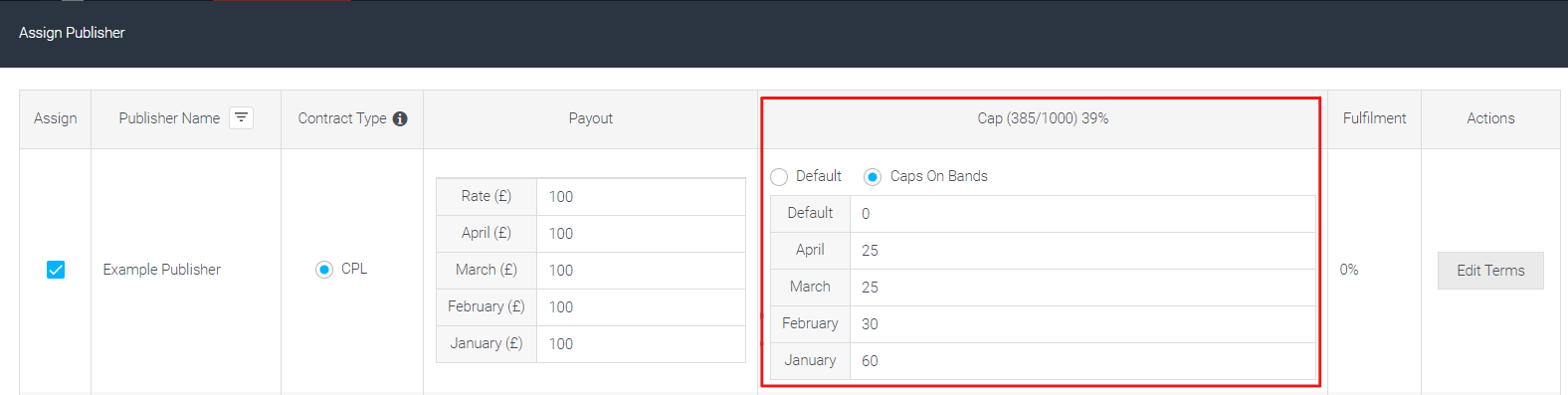 Implementing Publisher Payout Bands – Convertr Help Centre