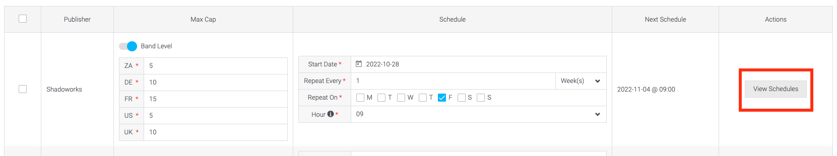 Scheduled Delivery – Convertr Help Centre