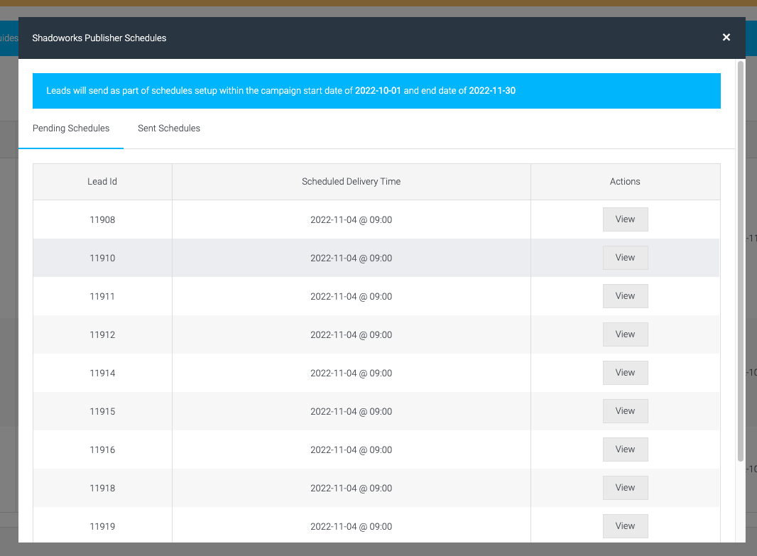 Scheduled Delivery – Convertr Help Centre