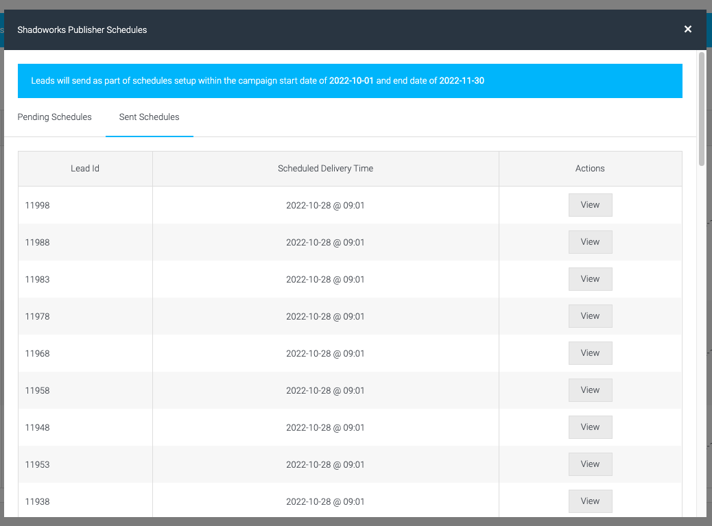 Scheduled Delivery – Convertr Help Centre